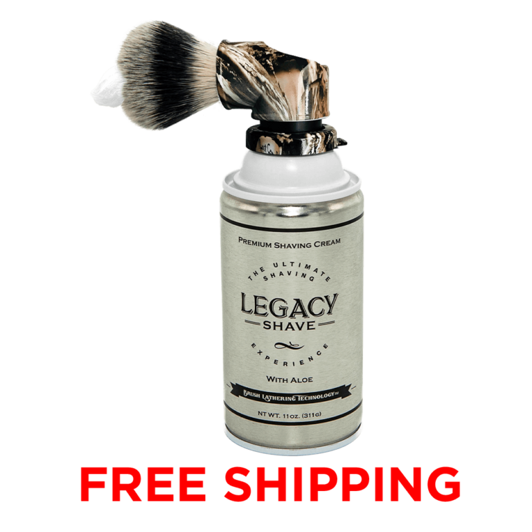 Custom Legacy Shave Brush – Camo – Legacy Shave: Unique Gifts For Men