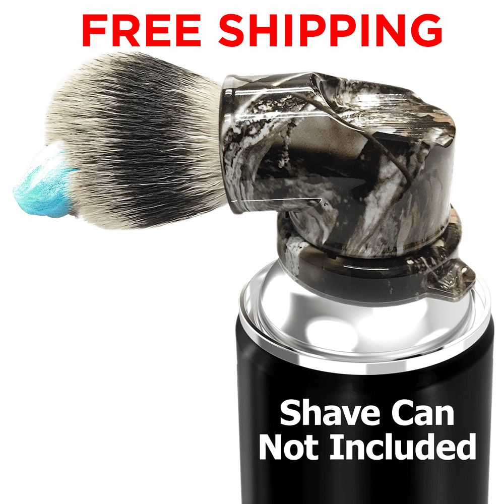 Legacy Shave’s Evolution Brush – Camo – Legacy Shave: Unique Gifts For Men